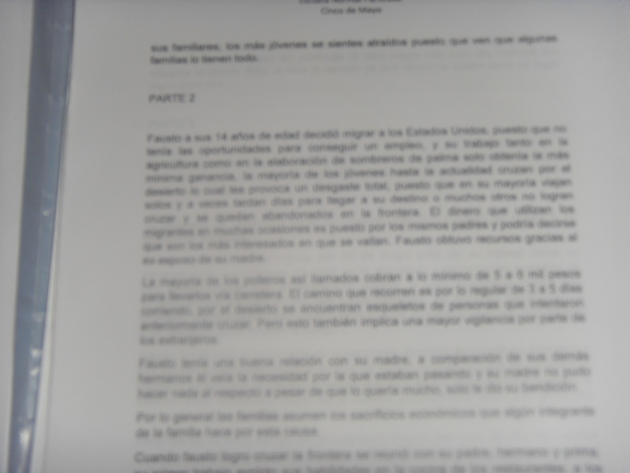 caso fausto (final ficticio) :: psicología del desarrollo infantil